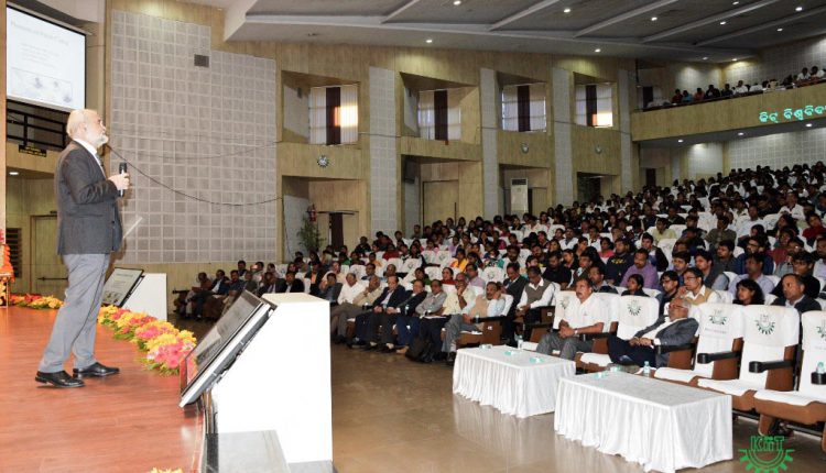 Nobel Laureate Prof. Erwin Neher delivers JBS Haldane Lecture | KIIT ...