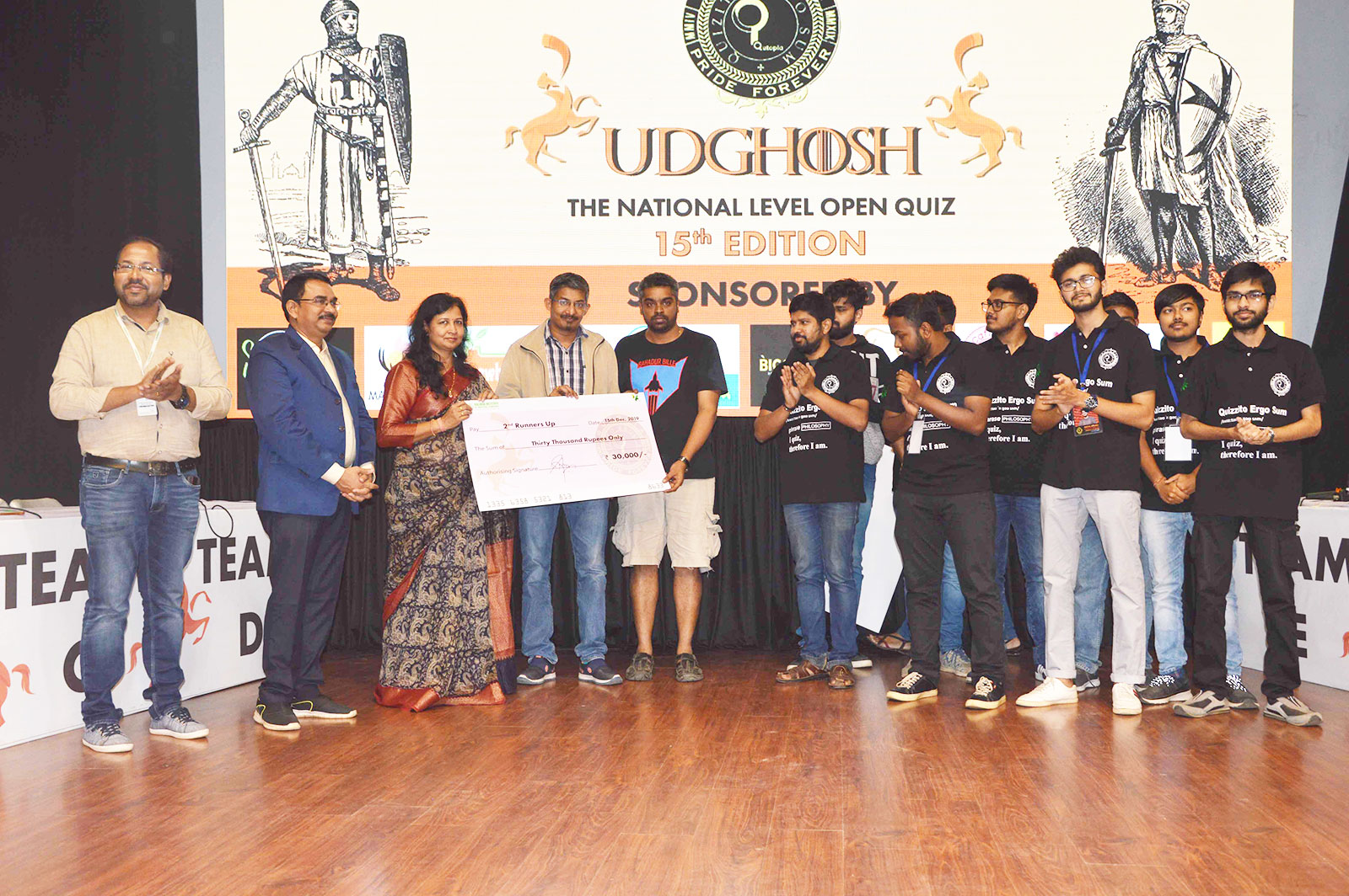 Udghosh- the National Open Quiz Contest held at KIIT | KIIT University ...
