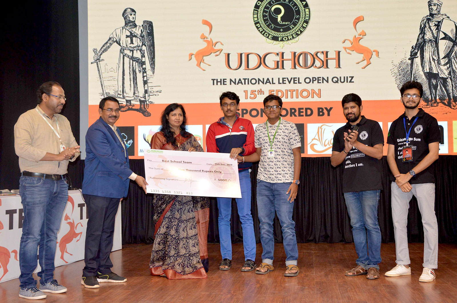Udghosh- the National Open Quiz Contest held at KIIT | KIIT University ...