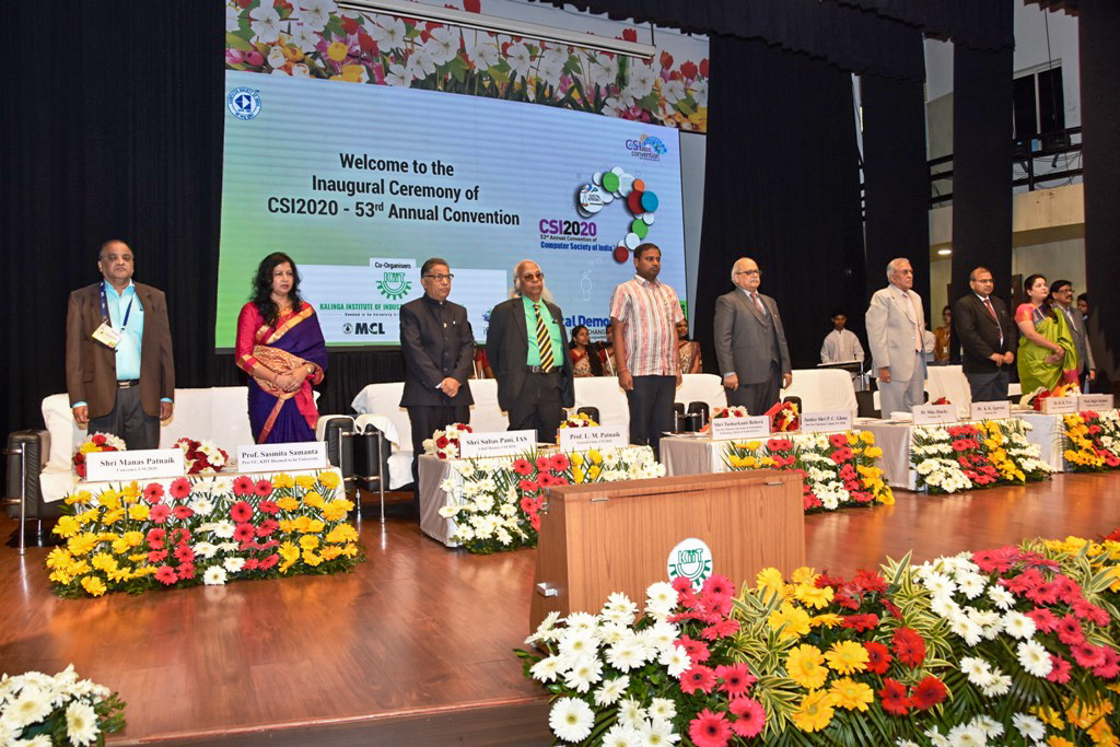 53rd Annual Convention of Computer Society of India Inaugurated at KIIT ...