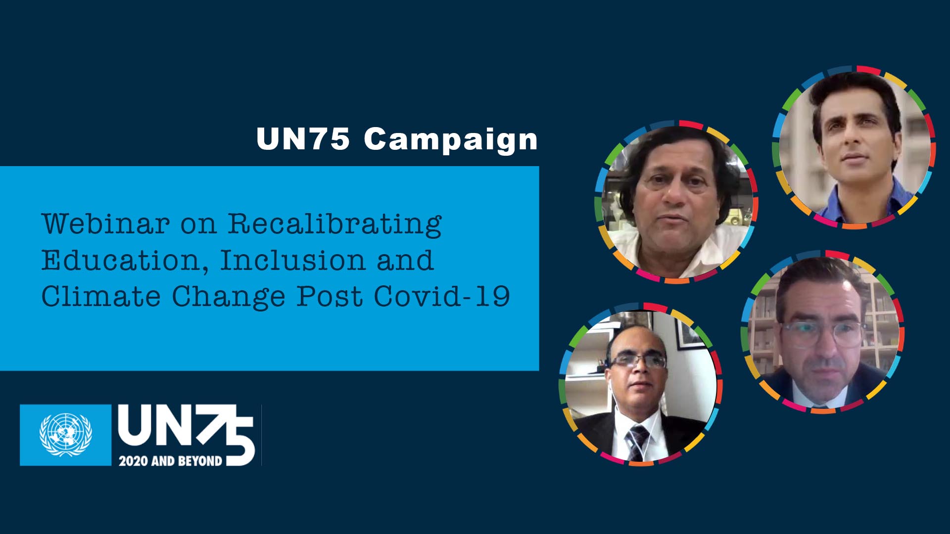UN75 Campaign: Webinar on Recalibrating Education, Inclusion and ...