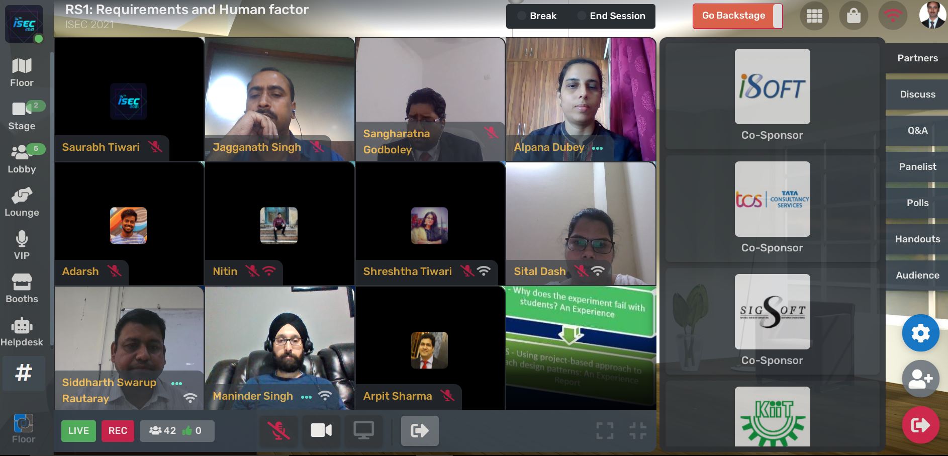 Inauguration of 14th ISEC 2021 at KIIT | KIIT University News & Events