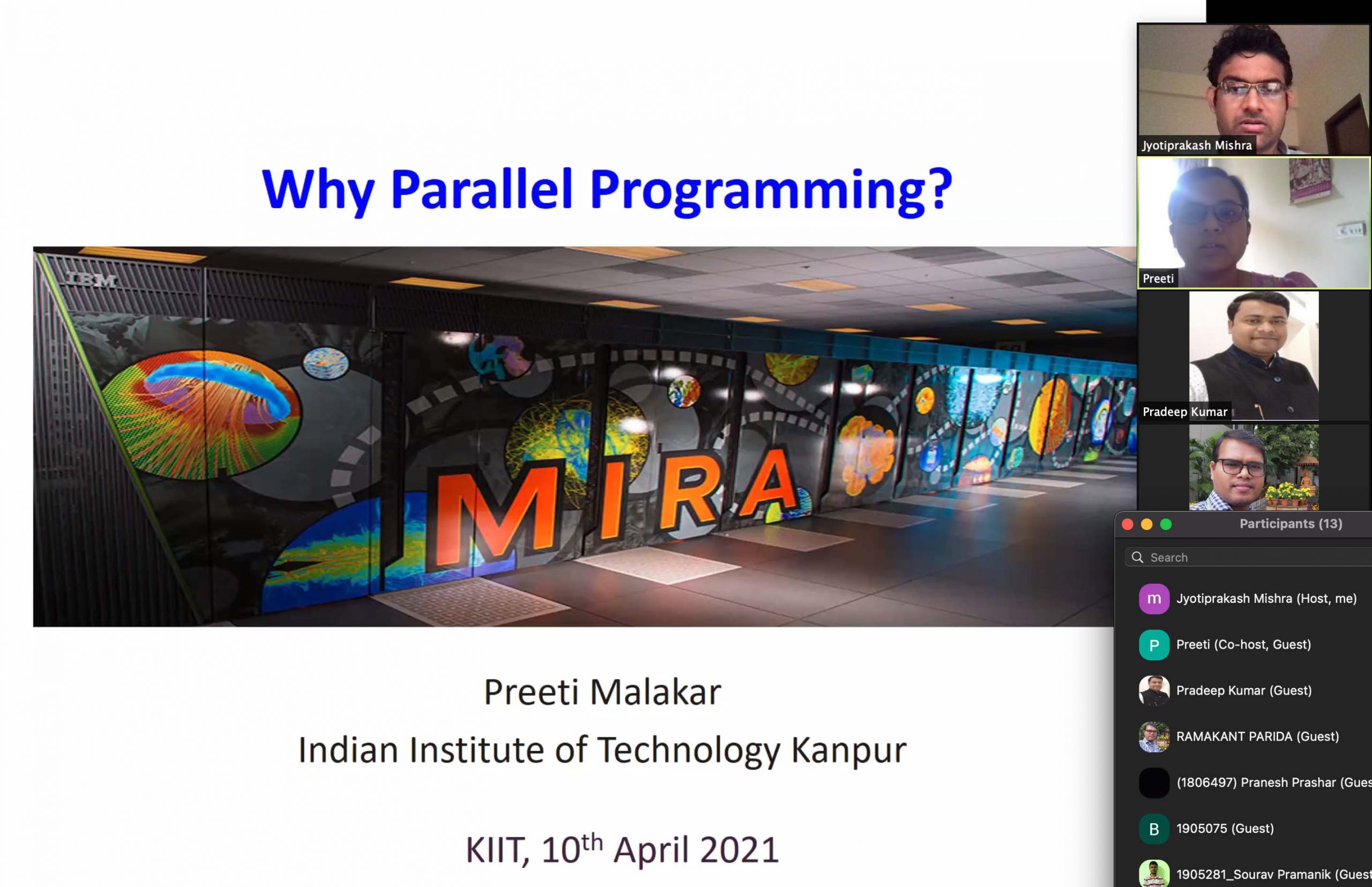 Kiit School Of Computer Engineering Organizes Lecture On ‘why Parallel Programming Kiit