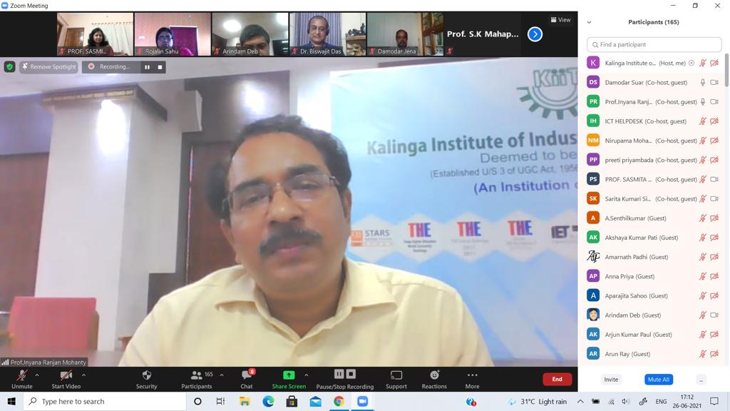 ATAL FDP 2021 on ‘Outcome Based Education and Digital Pedagogy’ | KIIT ...