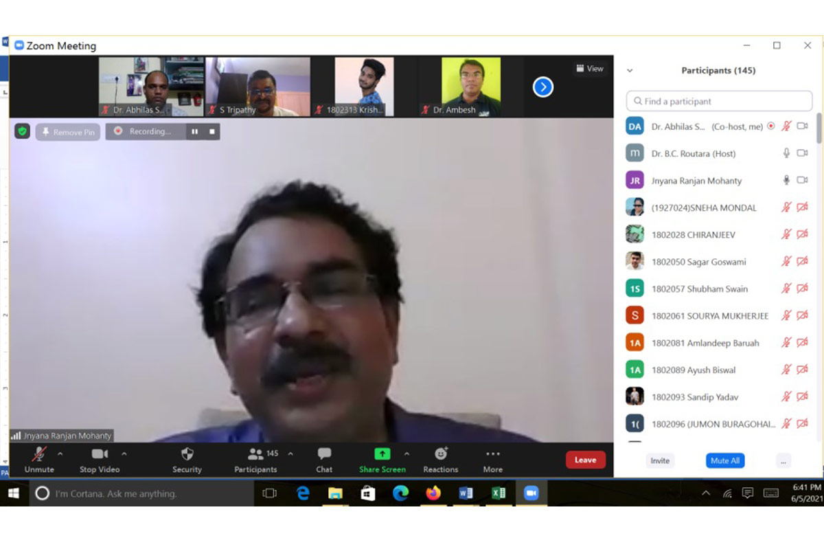 Inaugural Ceremony of ‘Summer Training Program-2021’ at KIIT School of ...