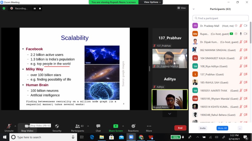 Kiit School Of Computer Engineering Organizes Guest Lecture On Parallel Graph Algorithms