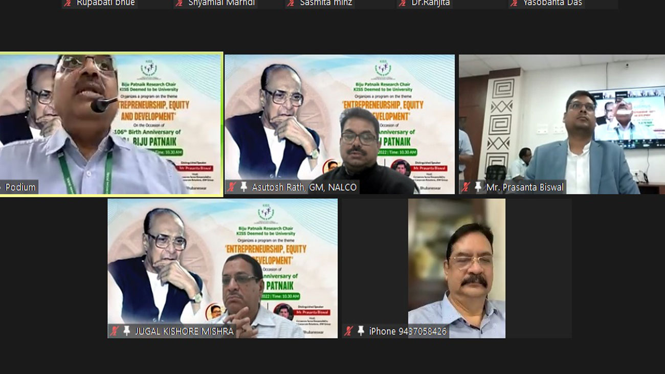 KISS-DU Organizes Programme on ‘Entrepreneurship, Equity and ...