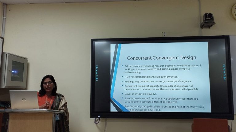 KINS Organizes Guest Lecture On Mixed Method Research KIIT 
