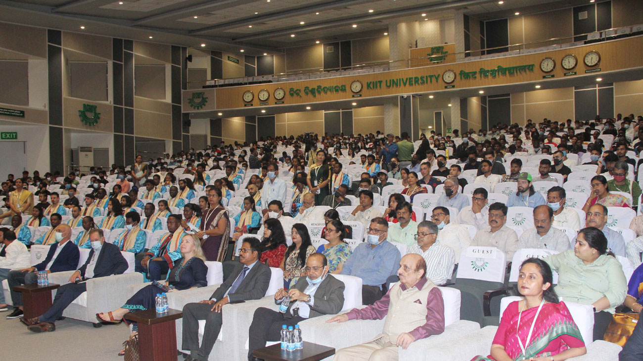 KIIT Special Convocation of International Students held; 183 Conferred ...