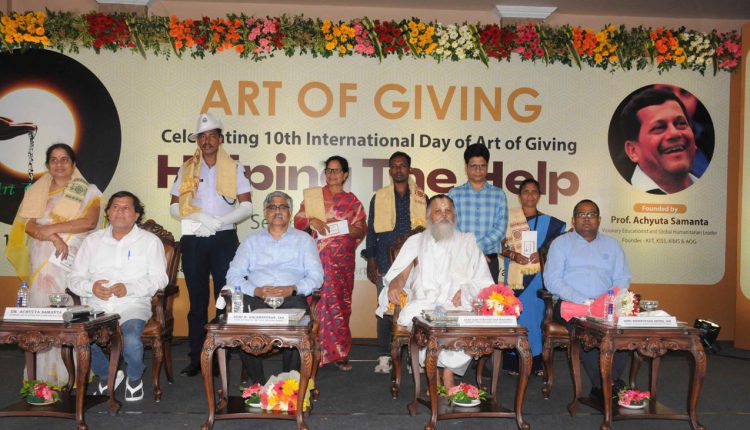 10th International Art of Giving Day Celebrated World Wide | KIIT ...