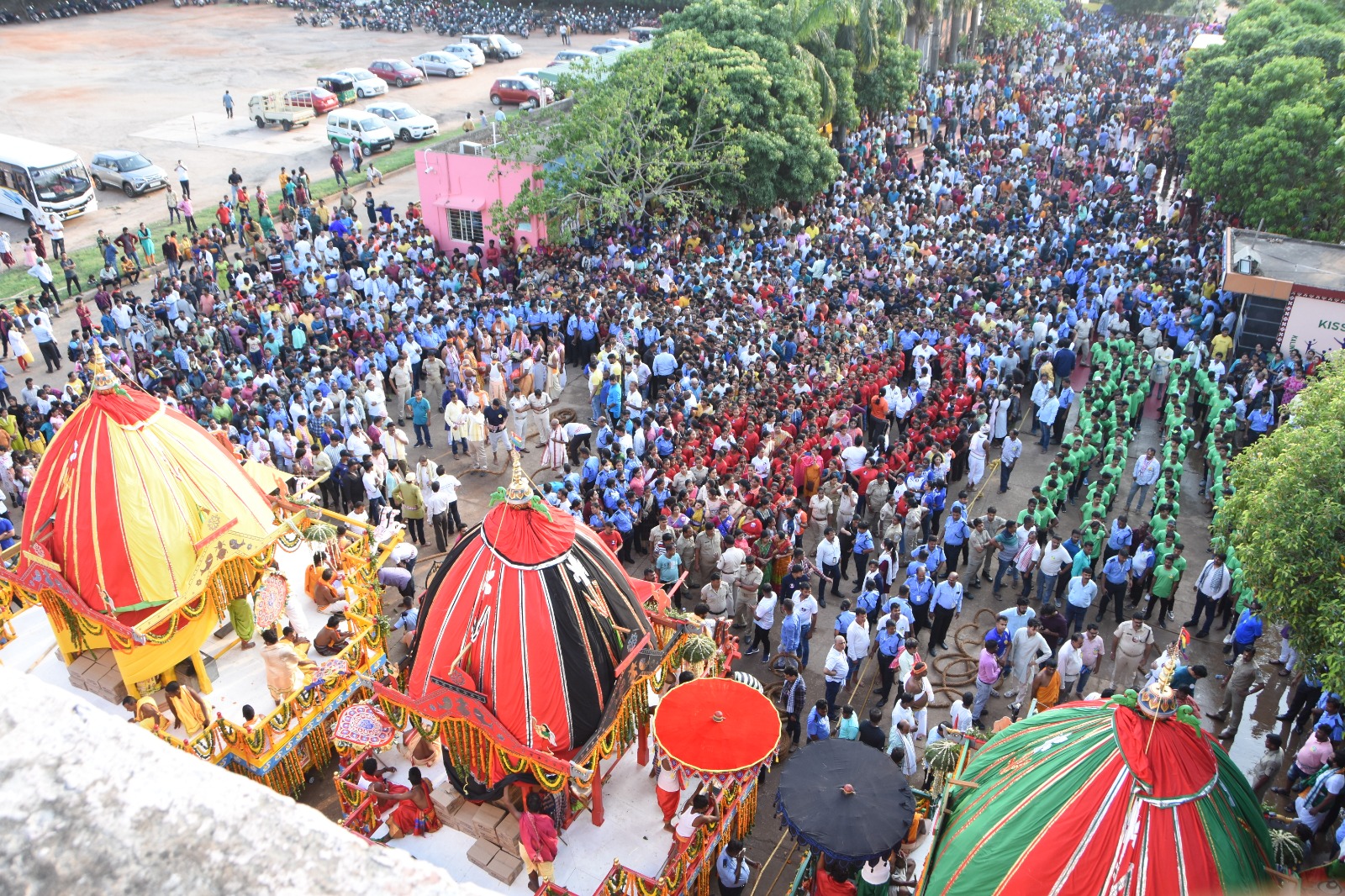 Rath Yatra celebrated at Shrivani Kshetra | KIIT University News & Events