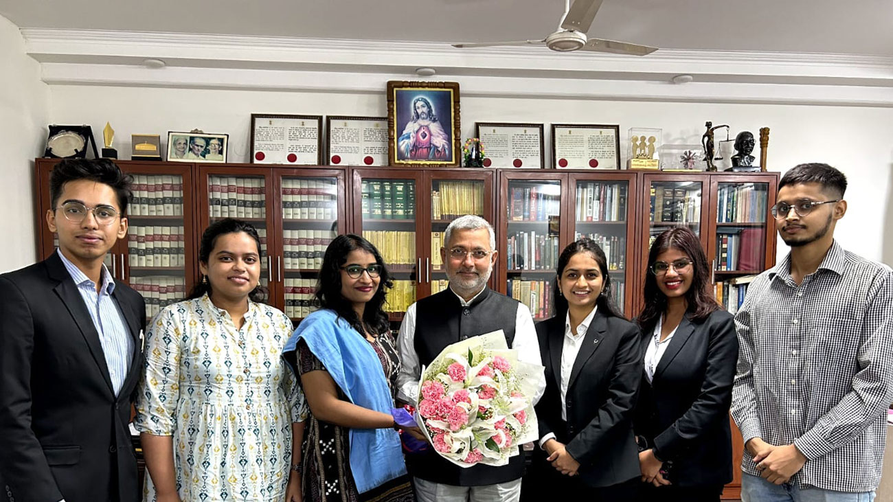 Former Supreme Court Judge Enlightens KLS Students on Constitutional ...